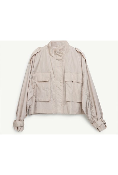 Yargıcı Dik Yakalı Pardösü