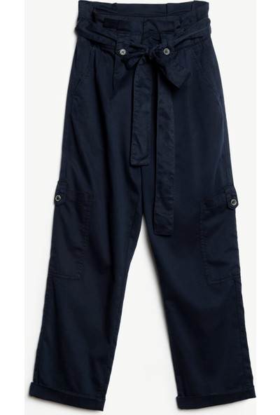 Yargıcı Kemer Detaylı Kargo Pantolon