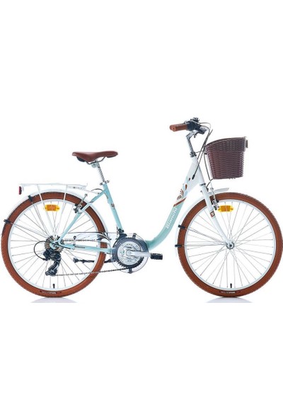 Bianchi 8681137218975	BIANCHI Carmen 24 Jant 21VITES V Frn Bayan Bisikleti Byz-Turkuaz