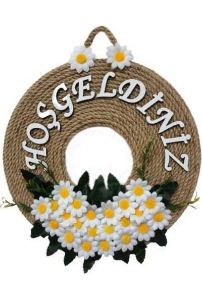 Ecrin Tuhafiye Hobi Urgan Hoş Geldiniz Kapı Süsü Ecrin Tuhafiye Hobi Urgan Hoş Geldiniz Kapı Süsü