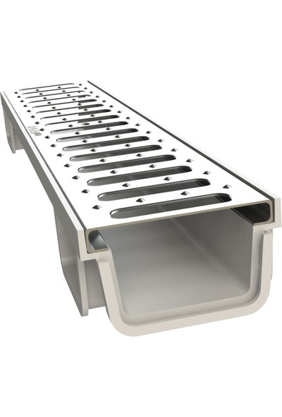 Ak Pazarlama 100/55 Modüler Kanal ve Paslanmaz Izgara Takım MDT21