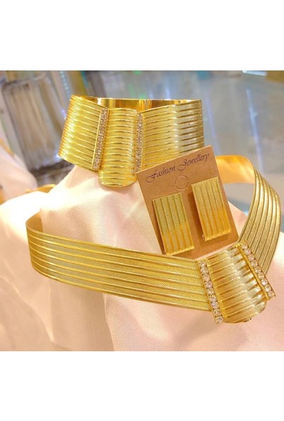 Style Of Carmen Trabzon Altın Kaplama Takı Seti