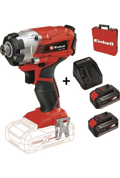 Einhell Te-Cı 18/1 Li 2 Adet 18V 2.5 Ah Akülü ve Çantalı Vidalama Einhell Te-Cı 18/1 Li 2 Adet 18V 2.5 Ah Akülü ve Çantalı Vidalama