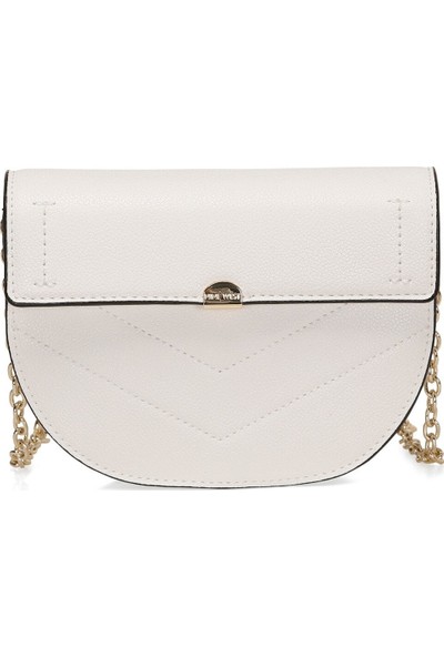 Nine West Naomı NYX116980 Beyaz Kadın Bel Çantası
