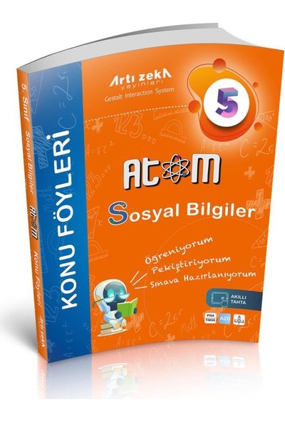 Artı Zeka 5. Sınıf Atom Sosyal Bilgiler Konu Föyleri Artı Zeka 5. Sınıf Atom Sosyal Bilgiler Konu Föyleri