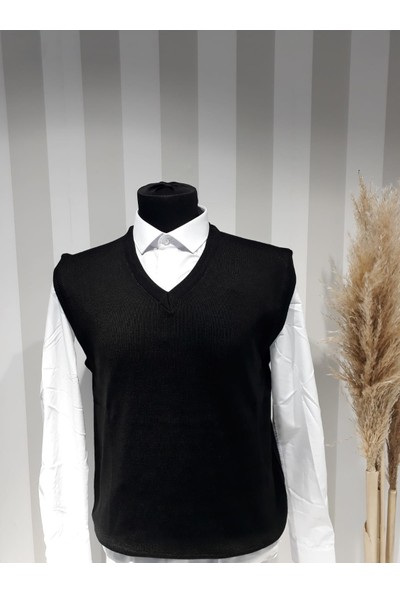 Nacar Çarşı Erkek V Yaka Süveter