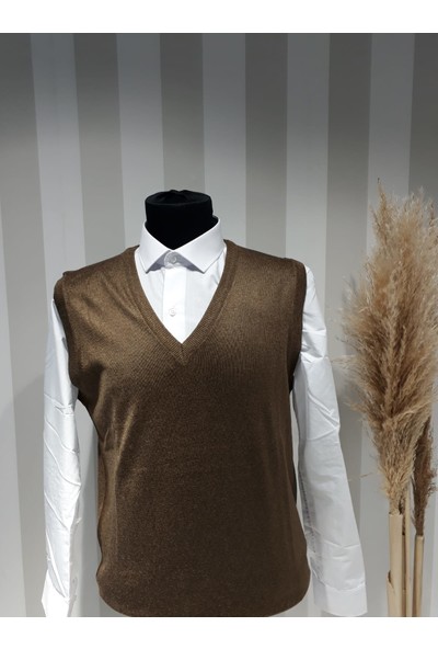 Nacar Çarşı Erkek V Yaka Süveter