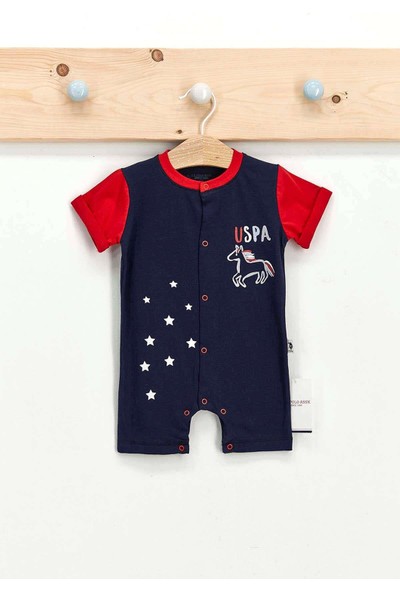 U.S. Polo Assn. U.s Polo Erkek Bebek Golf Takım USB263 Lacivert U.S. Polo Assn. U.s Polo Erkek Bebek Golf Takım USB263 Lacivert