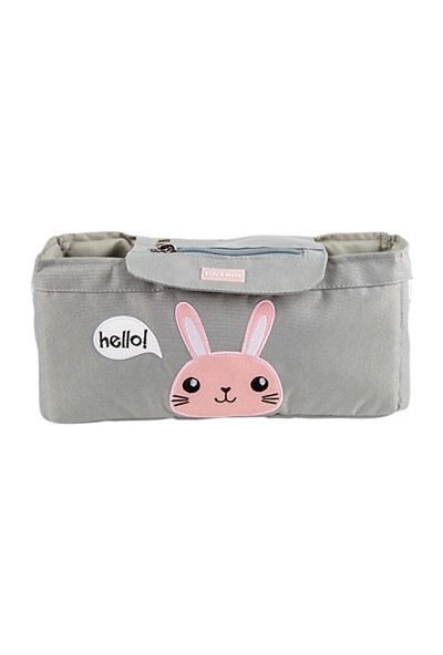 Kids A More Rabbit Puset Çantası Gri Kids A More Rabbit Puset Çantası Gri