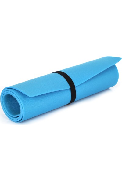 Masho Trend Orta Boy Mavi Pilates Yoga Matı - Pilates Minderi - 140 x 50 cm - Mat - Egzersiz Matı - Plates