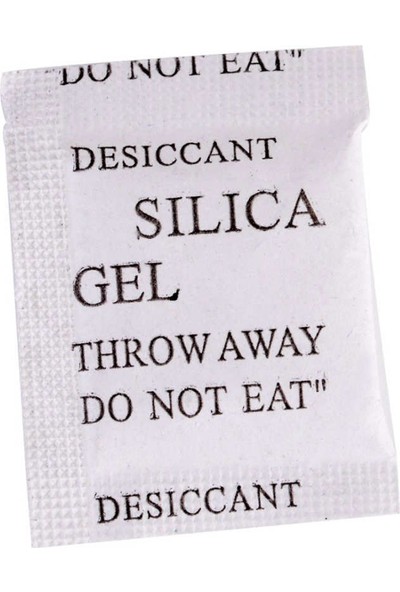 Dünya Magnet 1 gr Silikajel Nem Alıcı Rutubet Giderici Silika Jel 25'li