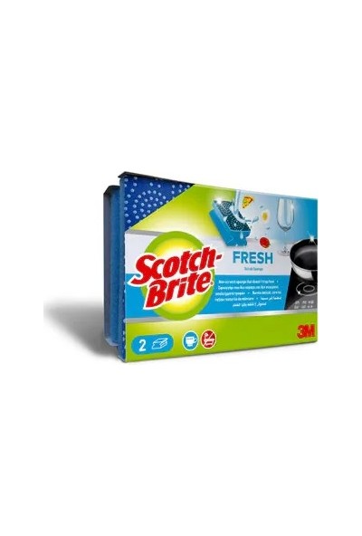 Scotch Brite Scotch-Brite Fresh Bulaşık Süngeri 2li Paket
