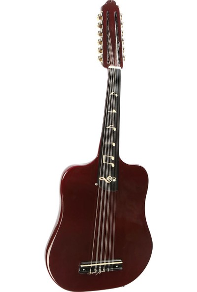 Music Station Kahverengi Elektro Ud