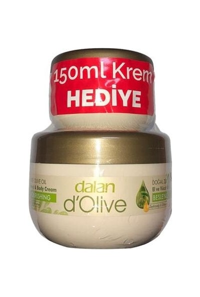 Dalan Krem Kavanoz 300 ml + Dalan Krem 150 ml