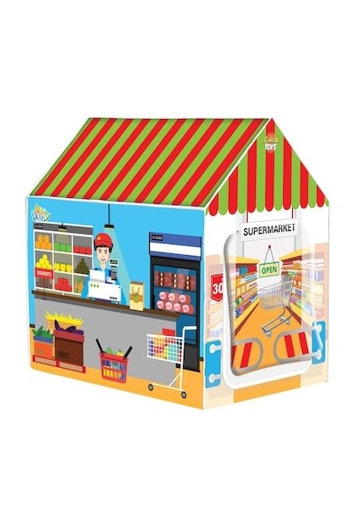 Furkan Toys Süpermarket Oyun Evi Çadırı Furkan Toys Süpermarket Oyun Evi Çadırı