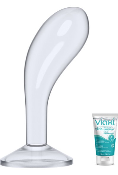 Bonilove Flawless Clear 15 cm Jel Dokulu Prostat Uyarıcı Anal Plug+Jel Bonilove Flawless Clear 15 cm Jel Dokulu Prostat Uyarıcı Anal Plug+Jel