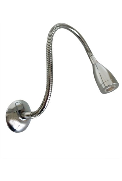 12V Okuma Lambası Yat,karavan,marine 3W LED Günışığı Dokunmatik