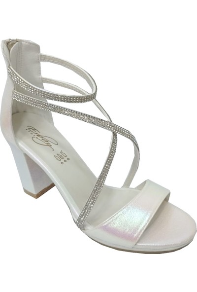 Erbay 53 Deri Abiye Kadın Sandalet