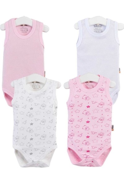 Bymurat Baby Too Bebek Zıbın&body 4lü Takım Çıtçıtlı Badi