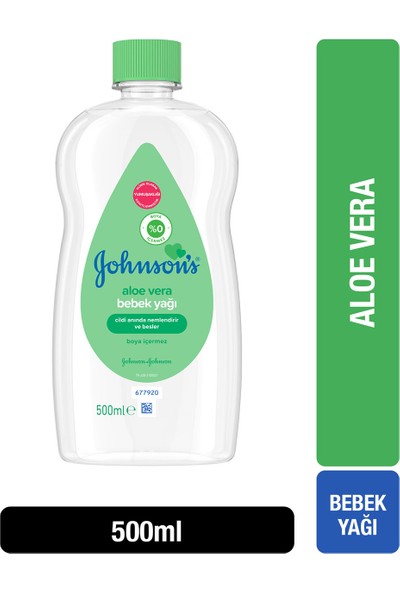 Johnsons Baby Johnson's Baby Yağ Aloe Vera 500 ml