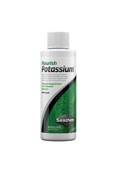 Seachem Flourısh Potassıum 100 ml / 3.4 Fl. Oz. Seachem Flourısh Potassıum 100 ml / 3.4 Fl. Oz.