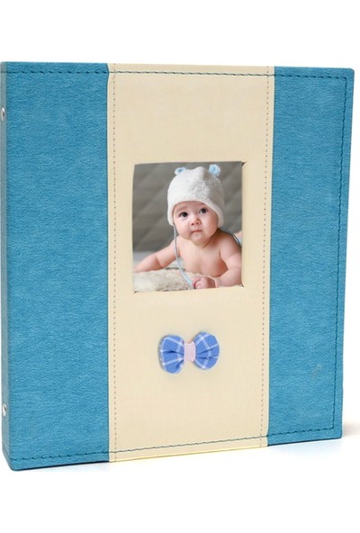 Foto Baskıcı 200'LÜK 10X15CM. Pencereli Deri Memory Fotoğraf Albümü