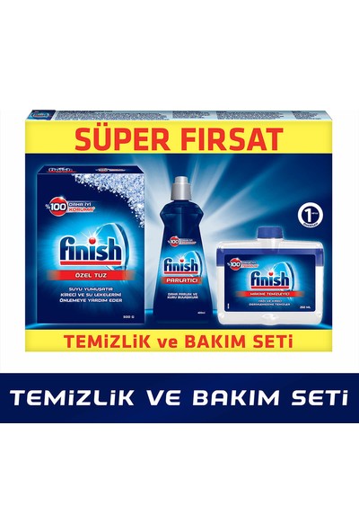 Finish Temizlik ve Bakım Seti Finish Temizlik ve Bakım Seti