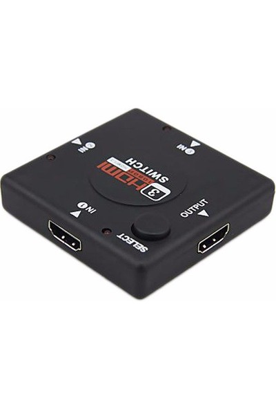 Wozlo HDMI Çoklayıcı 3 Port 1080P HDMI Switch Splitter Wozlo HDMI Çoklayıcı 3 Port 1080P HDMI Switch Splitter