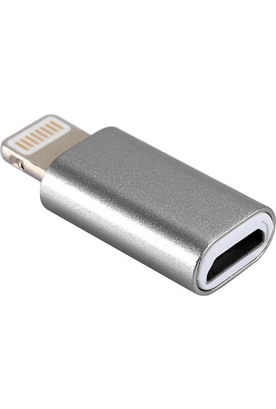 Wozlo 8 Pin To Micro USB Lightning Çevirici Adaptör Wozlo 8 Pin To Micro USB Lightning Çevirici Adaptör