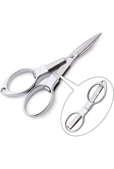 Profisher Mini Katlanır Çelik Makas Outdor Güvenlik Balıkçılık Hobi Okul Sağlık Profisher Mini Katlanır Çelik Makas Outdor Güvenlik Balıkçılık Hobi Okul Sağlık