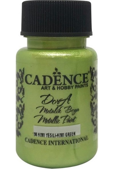 Cadence Dora Metalik Boya 50 ml Kivi Yeşili 194 Cadence Dora Metalik Boya 50 ml Kivi Yeşili 194