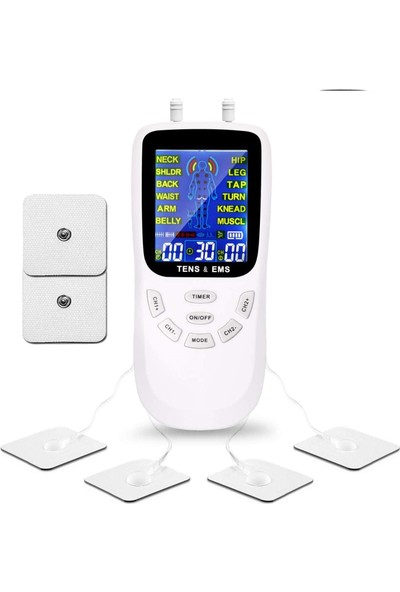 Trendfone SL-100 Color Fizik Tedavi Tens/masaj Aleti-Dijital Ekran Çift Kanallı Trendfone SL-100 Color Fizik Tedavi Tens/masaj Aleti-Dijital Ekran Çift Kanallı