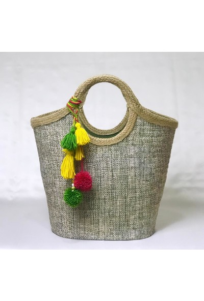 Çanta Tasarımcısı Plaj Bags Plaj Çantası Hasır