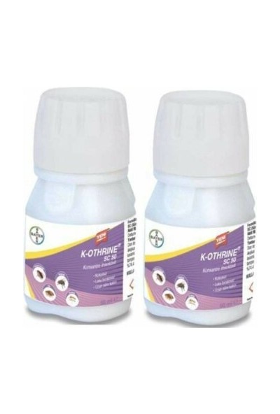 Bayer 2 Adet K-Othrıne Sc 50 ml Haşere Böcek Ilacı Bayer 2 Adet K-Othrıne Sc 50 ml Haşere Böcek Ilacı