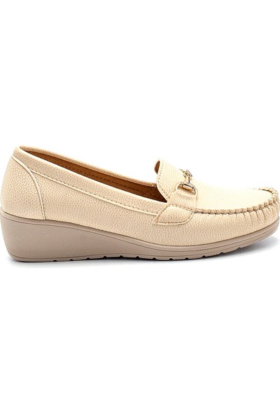 Derimod Kadın Dolgu Topuklu Loafer