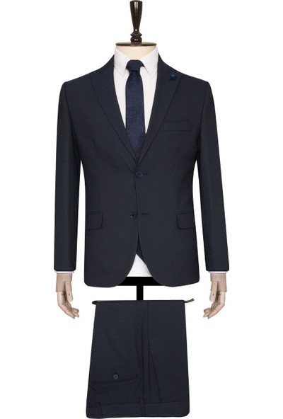 Süvari Yelekli Slim Fit Takım Elbise Süvari Yelekli Slim Fit Takım Elbise