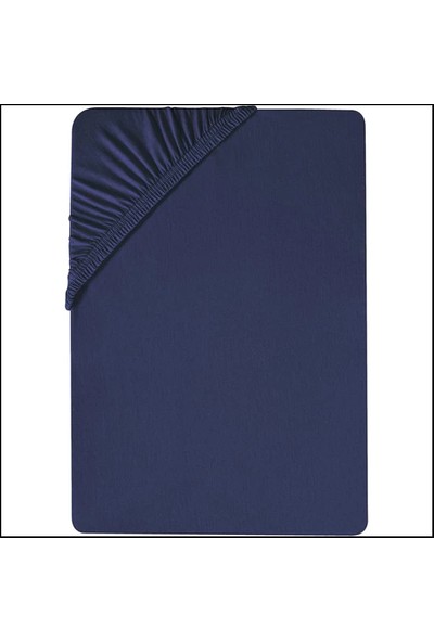 Gözde Collection 180X200 Lacivert Çift Kişilik Lastikli Çarşaf