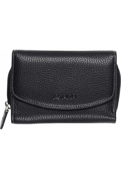 Aka Deri Bayan Cüzdan Hakiki Deri 442