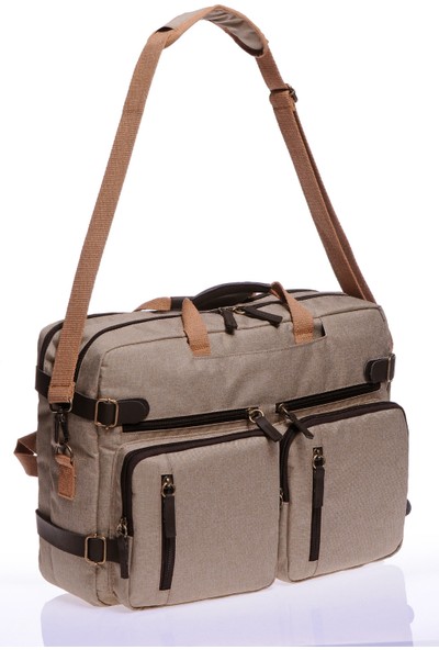 Sword Bag Bej 17.3 Inç Evrak Laptop Çantası SW2100
