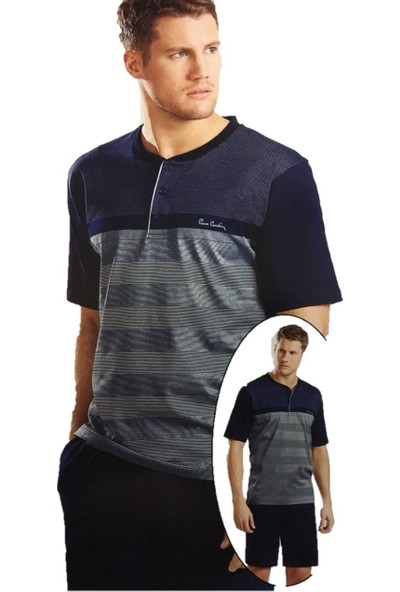 Pierre Cardin 3lü Erkek Pijama Takımı 5044 Bordo