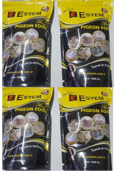 Esyem Yavru Güvercin Maması 1 kg x 4 Adet