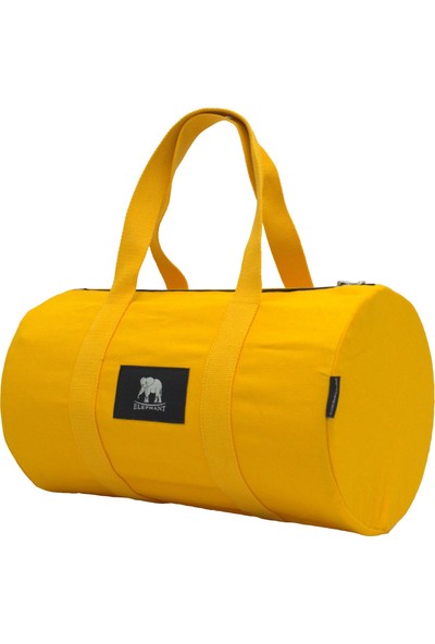 Elephant Kanvas Silindir Spor Çanta