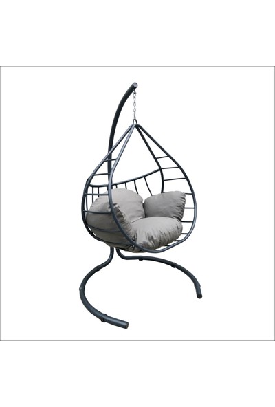 Nestt Metal Kafes Damla Bahçe Balkon Salıncak