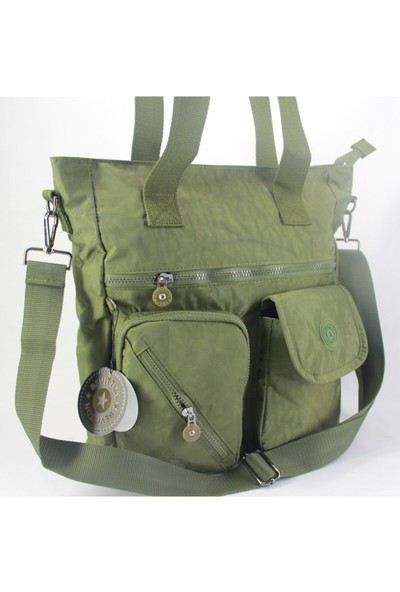 Bevitton Su Geçirmez Klinkır Kumaş Kadın Omuz ve Çapraz Çanta