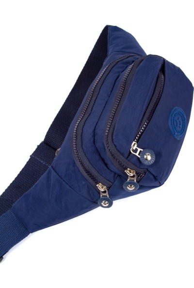 Newish Polo Krinkıl Kumaş Bel Çantası