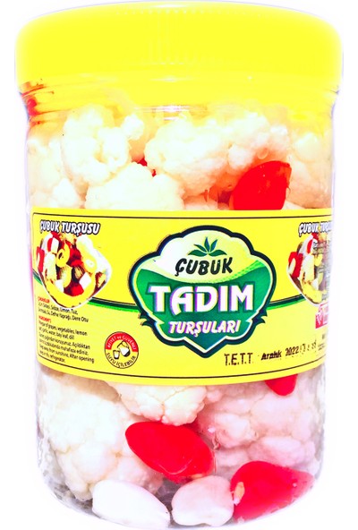 Çubuk Tadım Turşuları Karnabahar Turşusu 1 Kg Çubuk Tadım Turşuları Karnabahar Turşusu 1 Kg