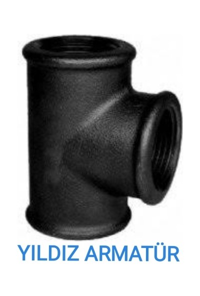 Yıldız Armatür Siyah Te 3/4' Doğalgaz Için Yıldız Armatür Siyah Te 3/4' Doğalgaz Için