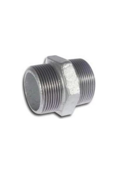Yıldız Armatür Galvaniz Nipel 1' Su Için (2 Adet) Yıldız Armatür Galvaniz Nipel 1' Su Için (2 Adet)
