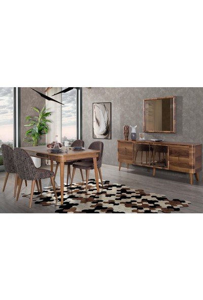 Doressa Napoli Yemek Odası Takımı