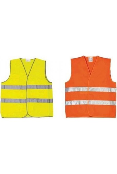 Ennalbur Sarı Reflektörlü Fosforlu Ikaz Yeleği Ennalbur Sarı Reflektörlü Fosforlu Ikaz Yeleği